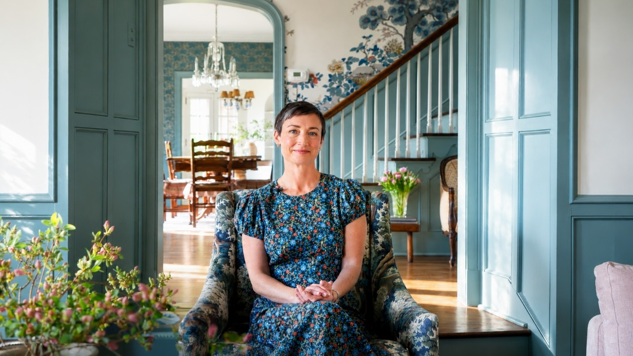 Touring a romantic 1940s mountain home in North Carolina