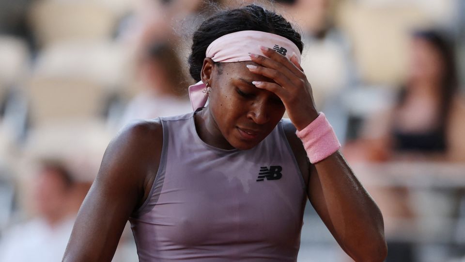 Defending champion Coco Gauff bounced from Roland Garros in another ...