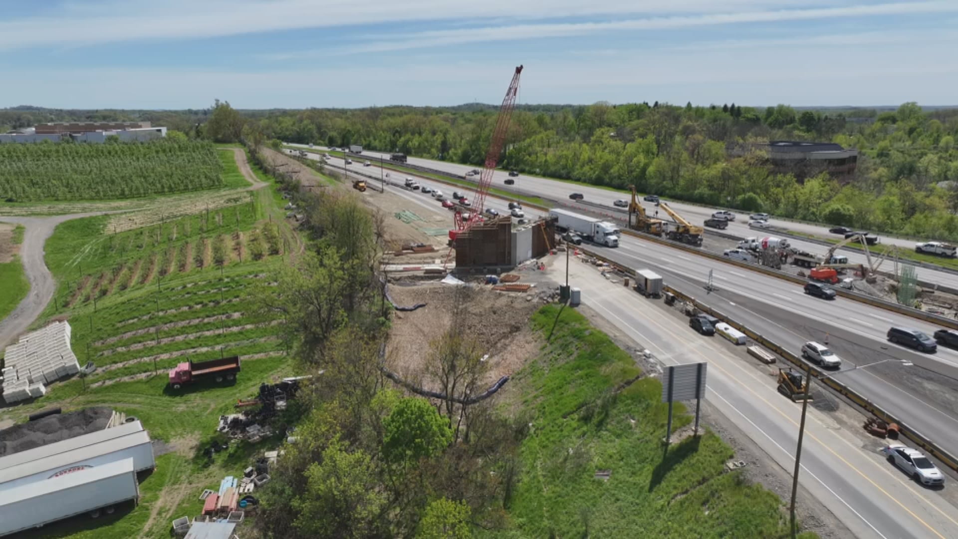 Beam deliveries expected to impact traffic on I-79 throughout June