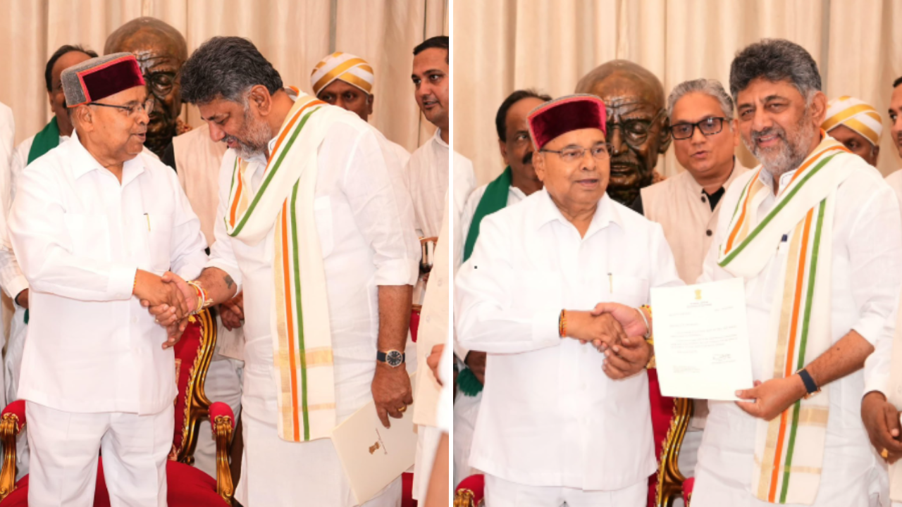 'Humbled': DK Shivakumar's first reaction after being elected CLP ...