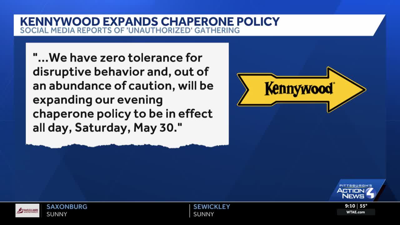 Kennywood expands chaperone policy following social media post