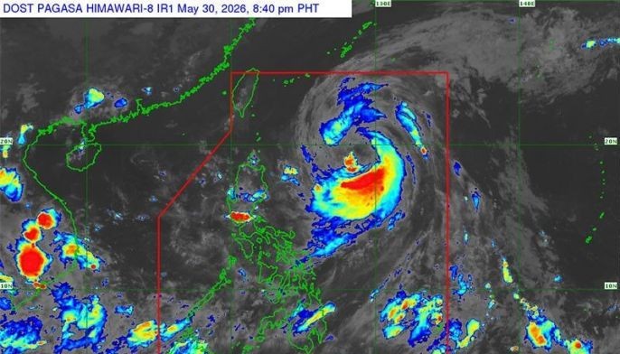 Domeng intensifies into typhoon