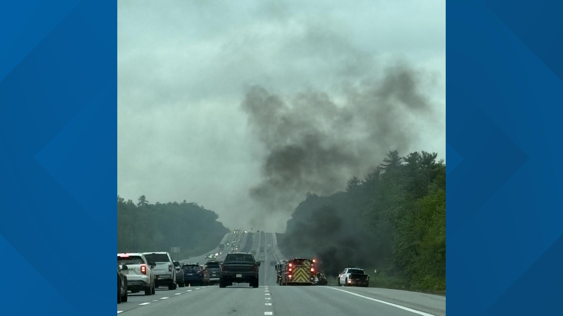 Vehicle fire I-95
