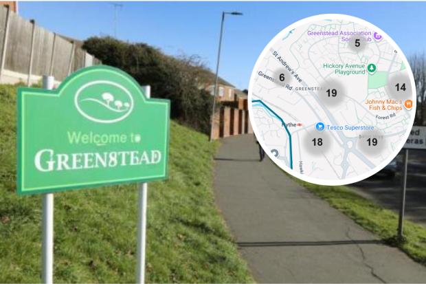 Crime hotspots revealed for one of Colchester's most deprived areas