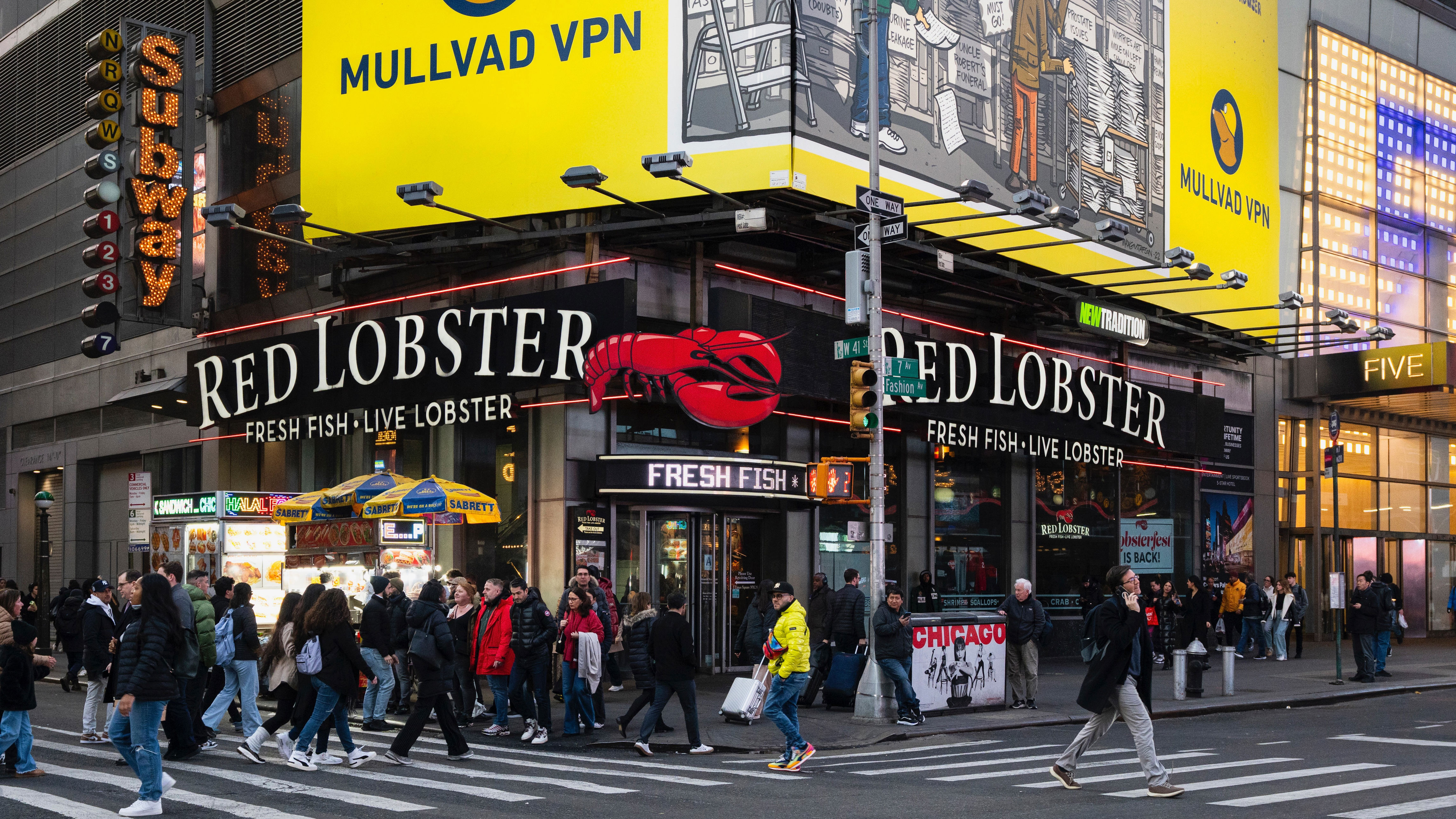 Red Lobster's flagship Times Square restaurant is closing after 23 years