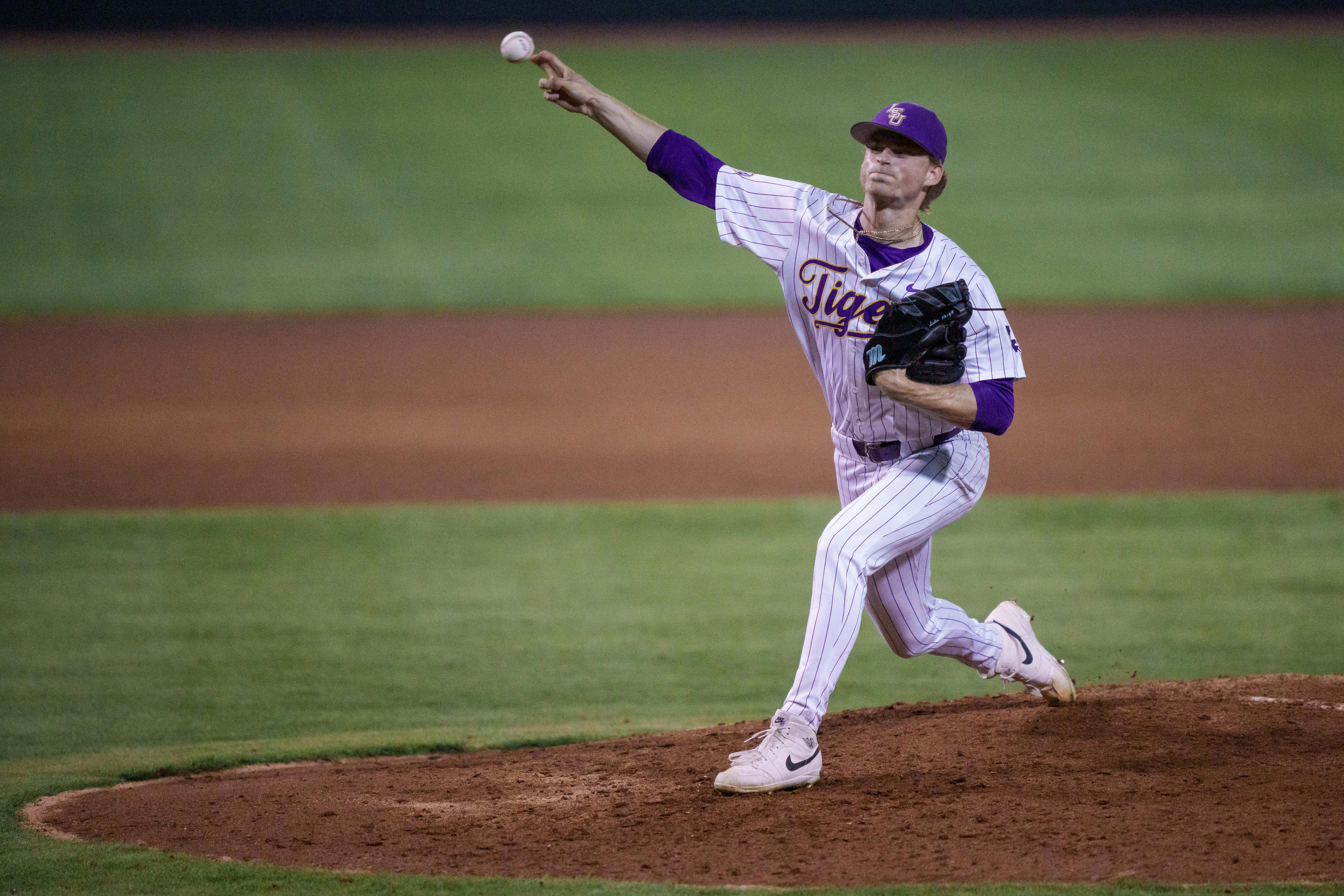 LSU baseball pitcher considers fifth year with the Tigers
