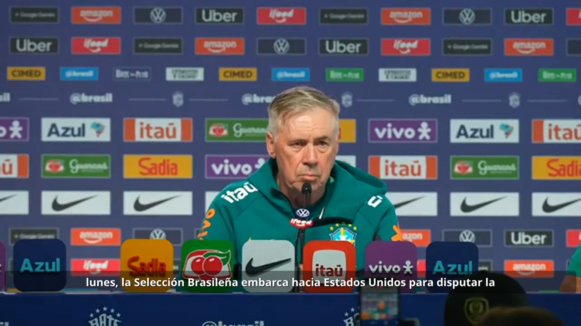 Ancelotti, rueda de prensa | Brasil