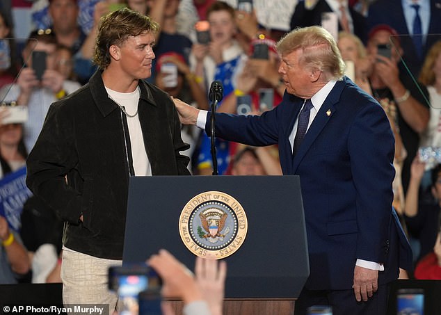 Donald Trump slams 'radical left lunatics' after Jaxson Dart forced to ...