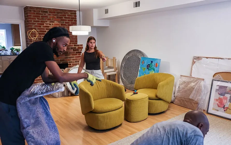 Curved furniture trend meets buyer staging pitfalls