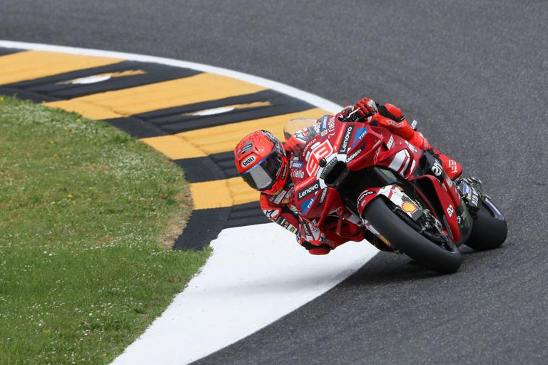‘Being able to write my sprint notes by hand was a good sign’ says Marquez