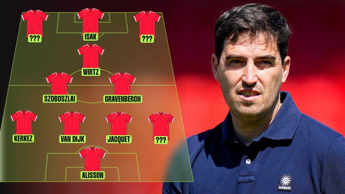 Predicting how Andoni Iraola could have Liverpool lining up in 2026-27 ...
