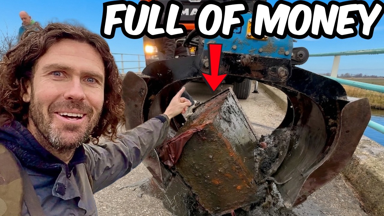 I pulled a massive safe from the water! 💰