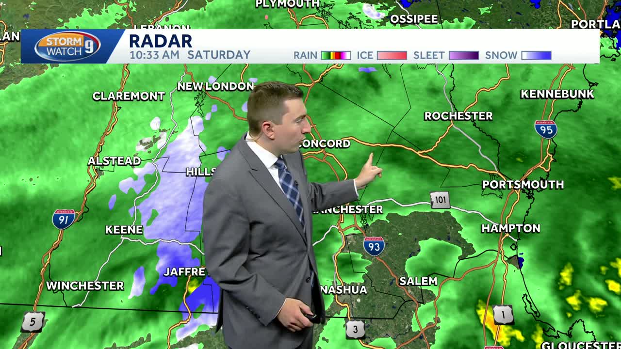 Chilly start to weekend in New Hampshire as rain, wind, mountain flakes ...