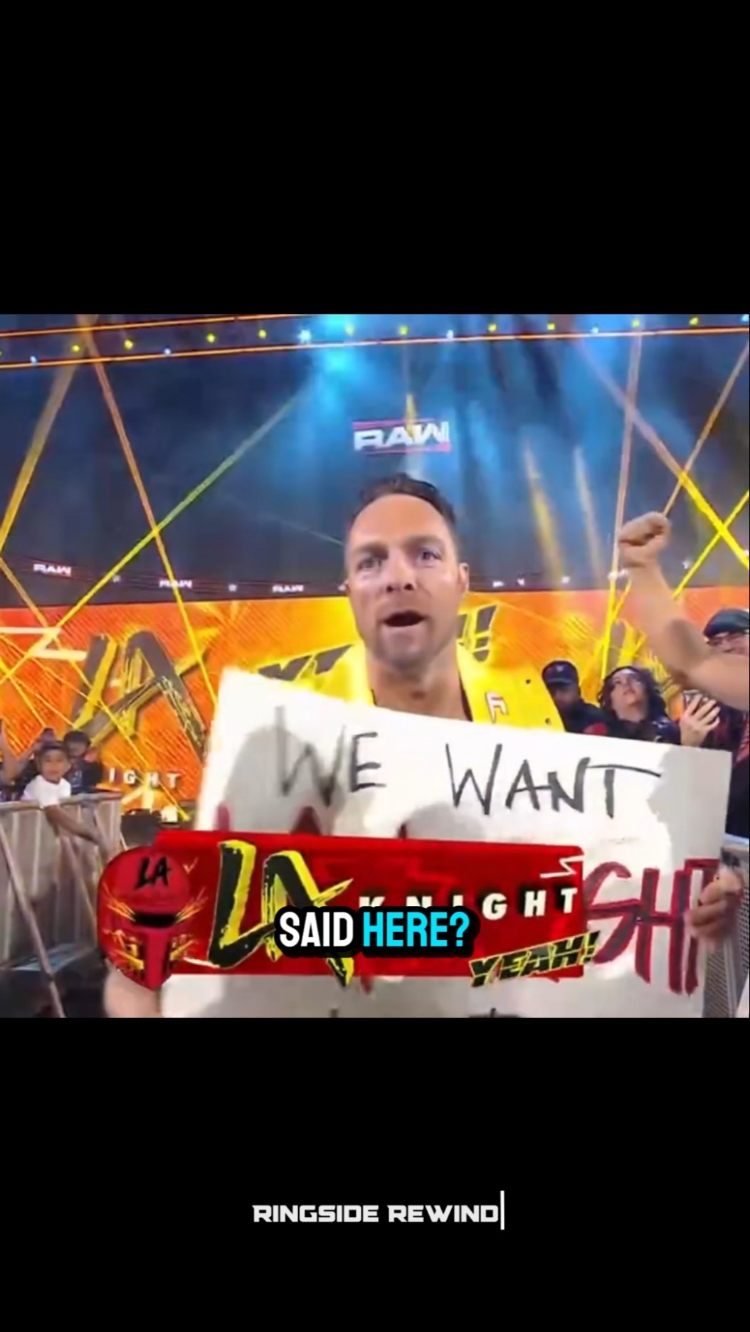 Did LA Knight just take a dig at WWE?