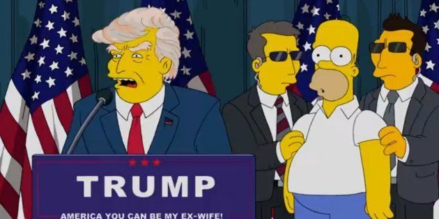 El guionista de Los Simpson que predijo la elección de Trump se postula ...