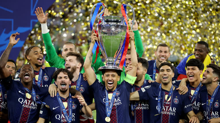 Photos: PSG retain Champions League title with shoot-out win over Arsenal