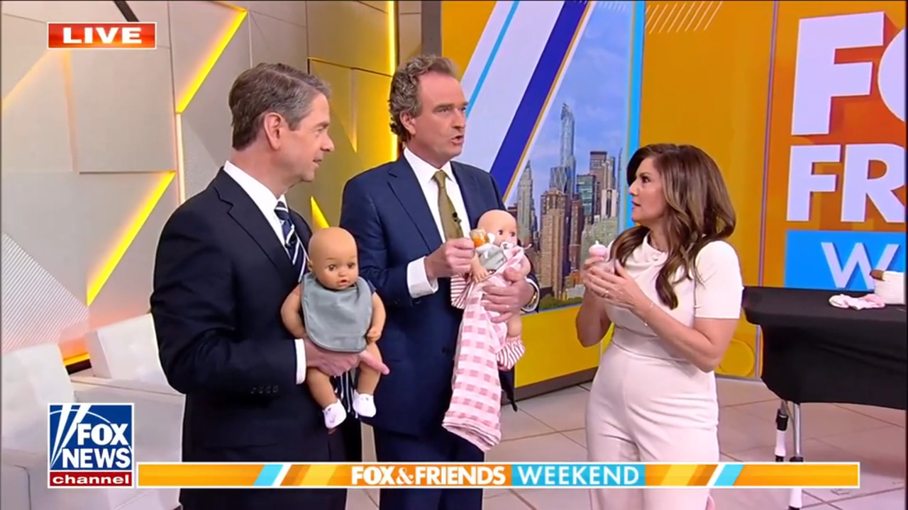 'Fox & Friends Weekend' co-hosts put grandparenting skills to the test ...