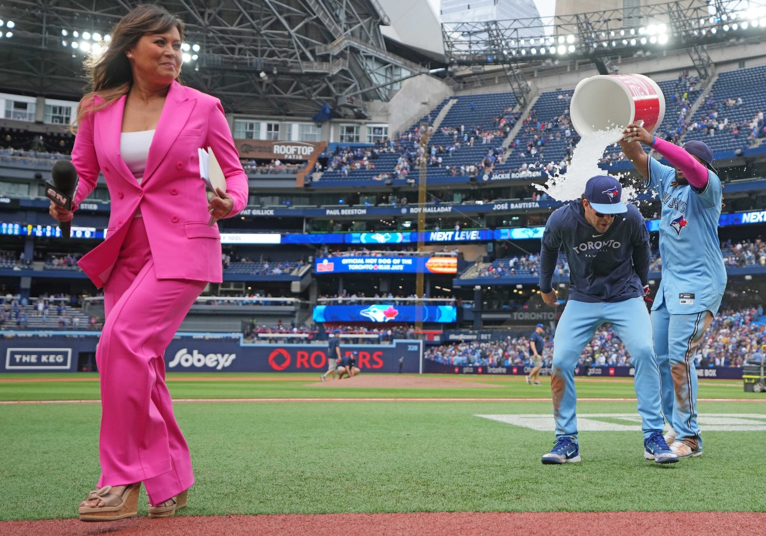 Sportsnet voices Hazel Mae and Dan Shulman presented with 2026 Canadian ...