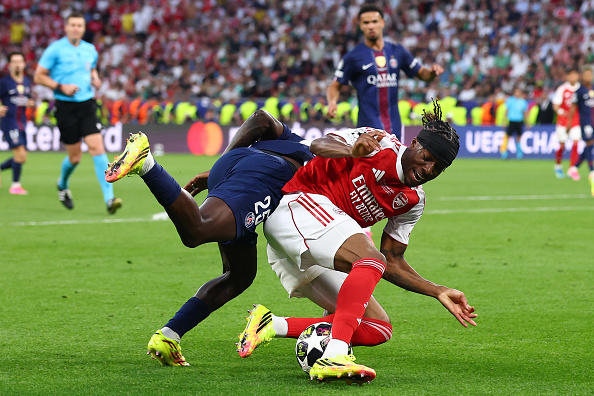 Why Arsenal were not awarded a penalty in Champions League final defeat ...
