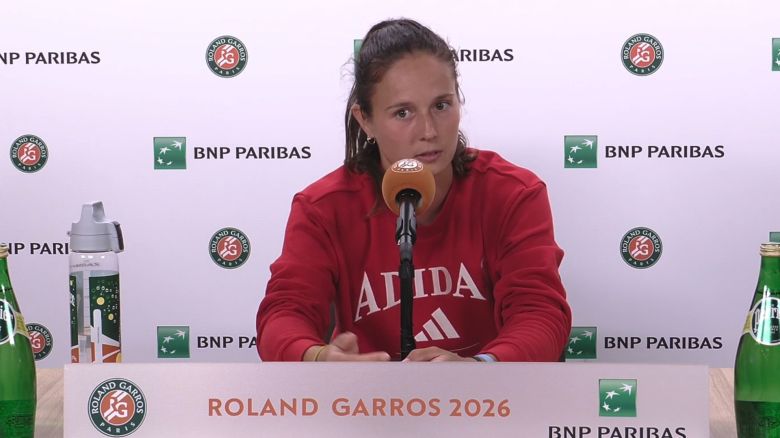 Tennis : Roland-Garros - Daria Kasatkina : "C’était de la pure survie"