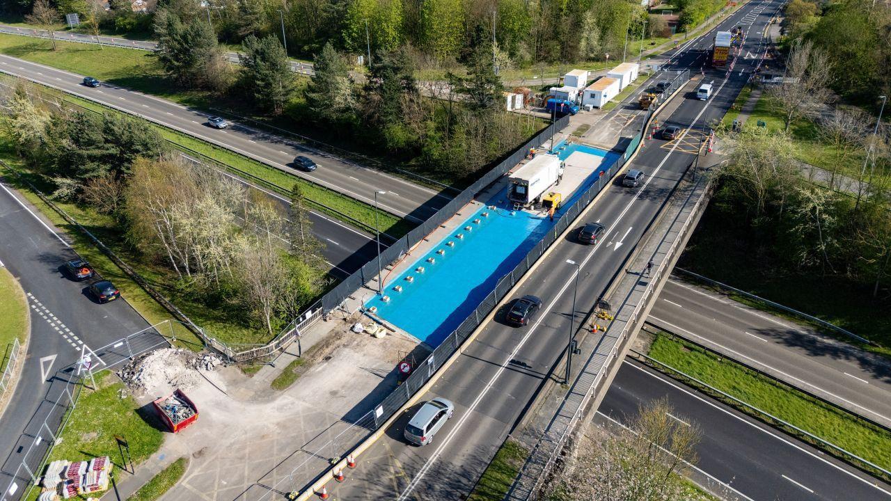 Warnings of delays overnight at major junction