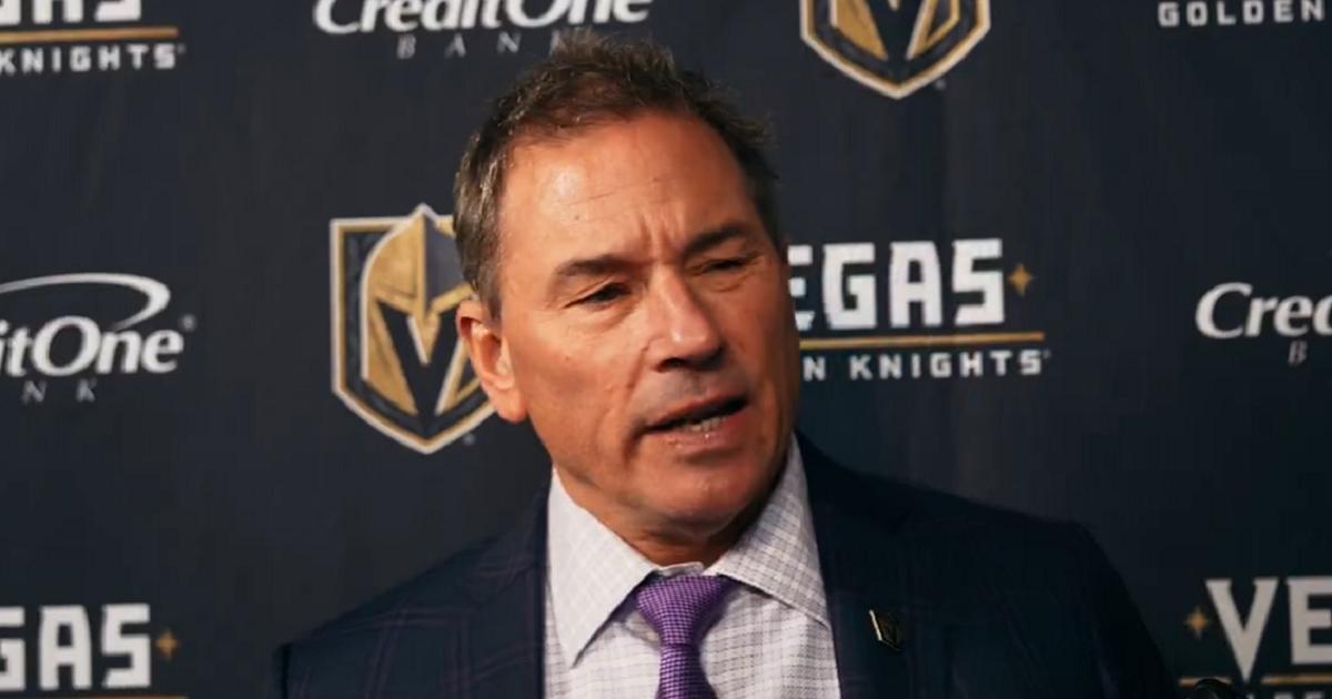 Bruce Cassidy sounds off on Golden Knights blocking teams from speaking ...
