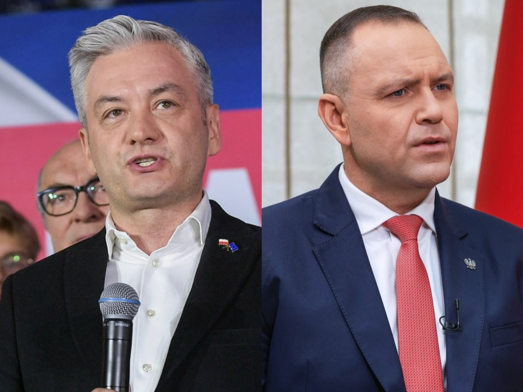 Biedroń radzi Nawrockiemu "zimny prysznic". W tle awantura o UPA i ...
