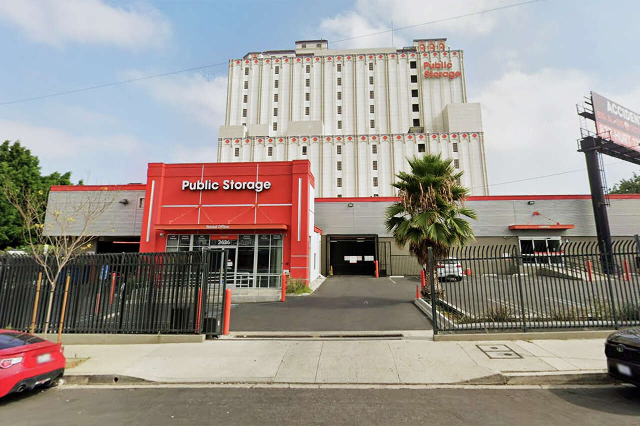 The curious case of LA's striking 13-story art deco Public Storage facility