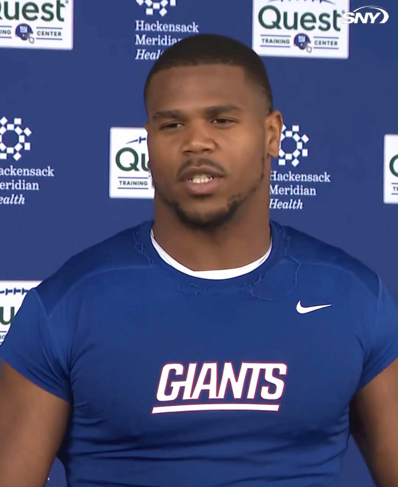 “If he chooses to continue supporting Trump,” Giants' Abdul Carter ...