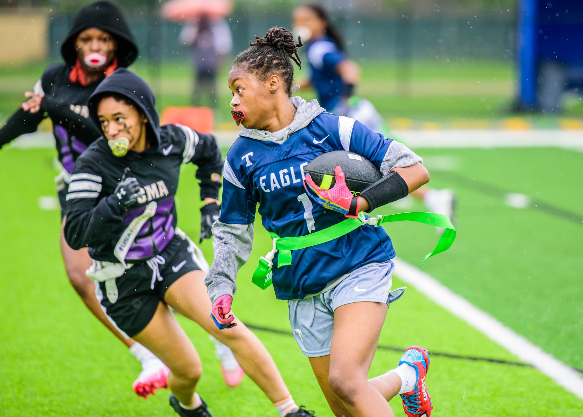 Ford Field power outage postpones girls flag football championship