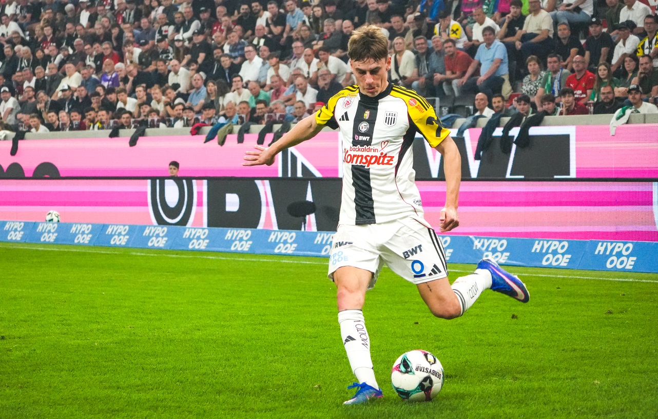 Doublegewinner LASK zieht Kaufoption bei Offensivspieler