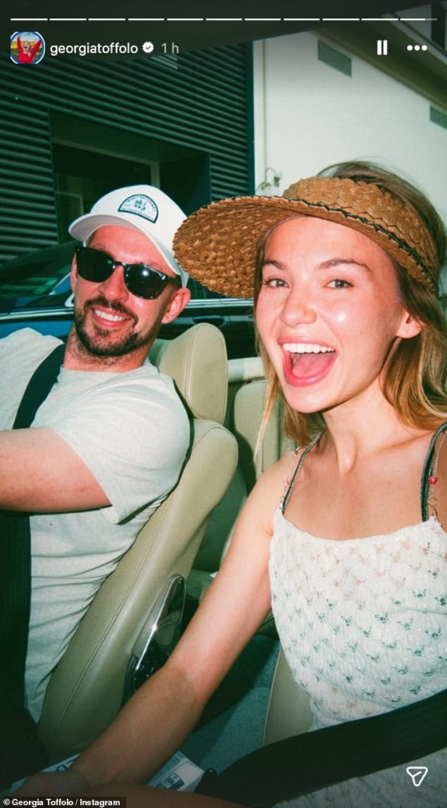 Georgia Toffolo jets off to France on luxury holiday with husband James ...