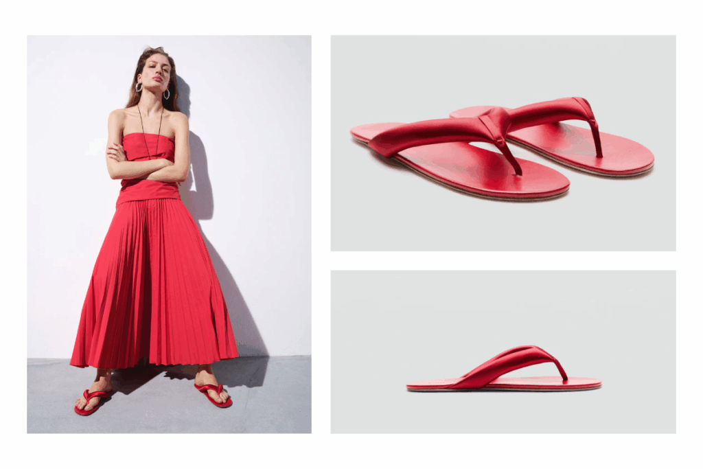 These padded sandals from Mango in the colour of summer 2026 will ...