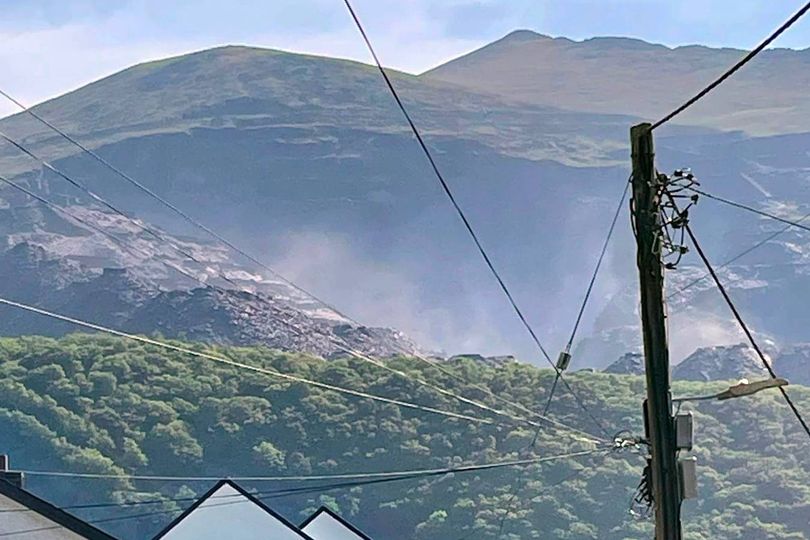 Hollywood blockbuster behind mysterious smoke cloud at Welsh quarry