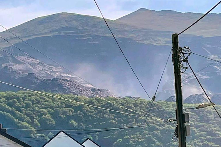 Hollywood blockbuster behind mysterious smoke cloud at Welsh quarry