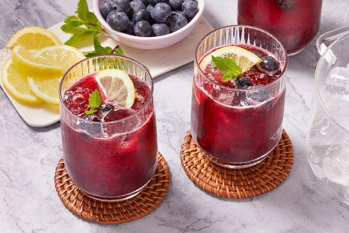 Blueberry lemonade