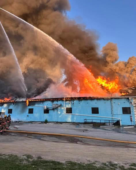 Fire destroys Roush’s Market on W Thornton St. in Akron