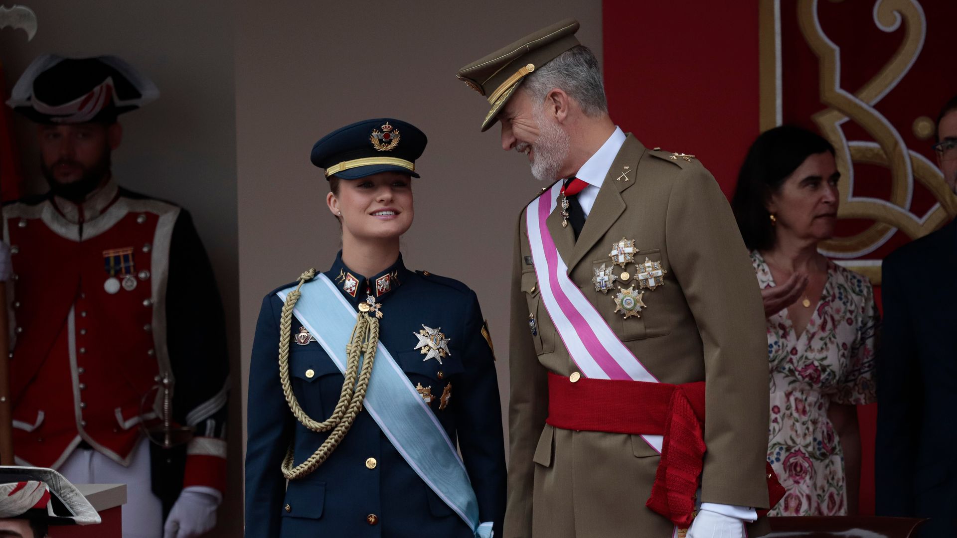 Princess Leonor's first Armed Forces Day alongside King Felipe