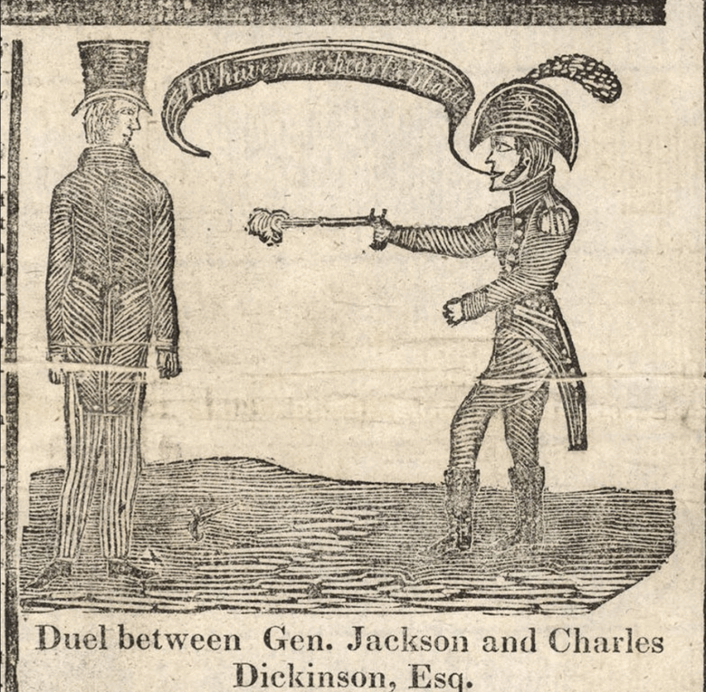 This day in history: Andrew Jackson kills Charles Dickenson in a duel