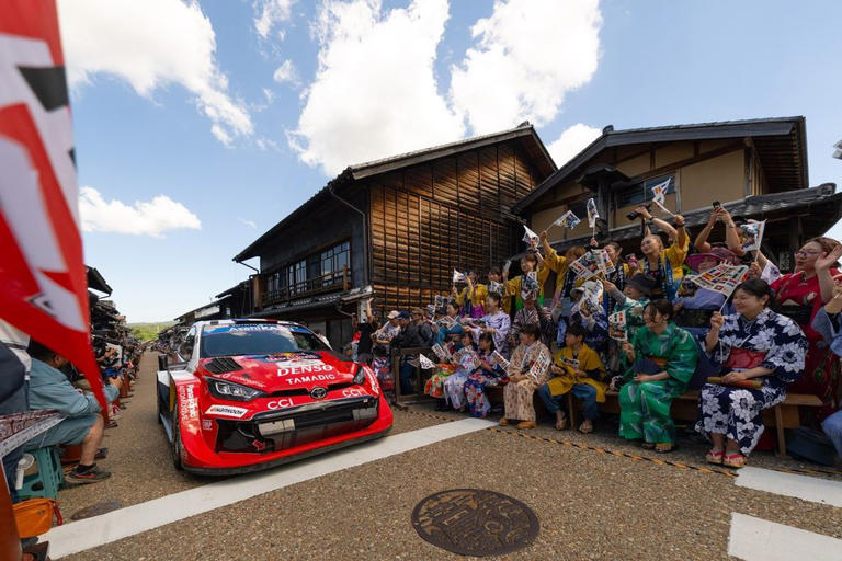 WRC Rally Japan: Evans leads Ogier after Solberg’s dramatic exit