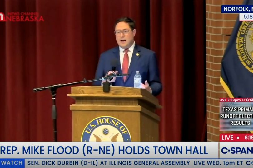 GOP lawmaker faces furious voters at chaotic town hall over Trump policies