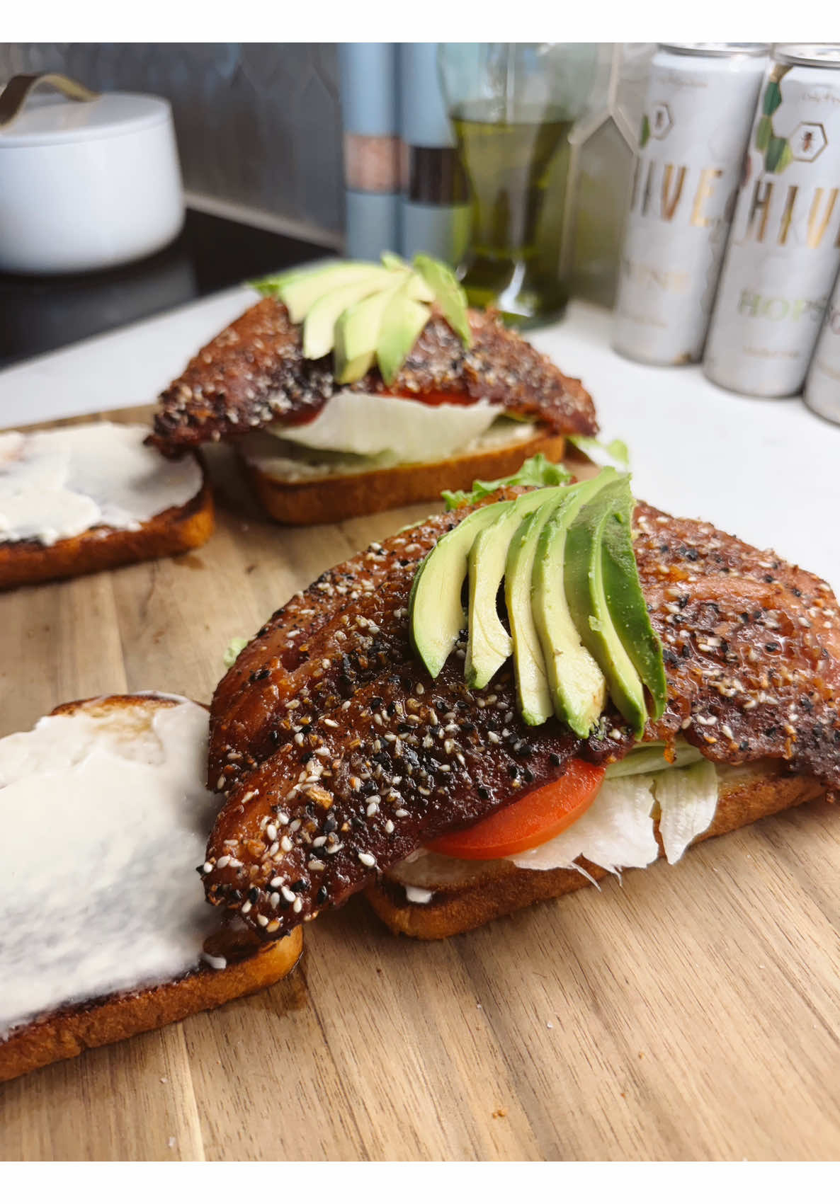 Quick everything bagel salmon toast comfort meal ready in minutes