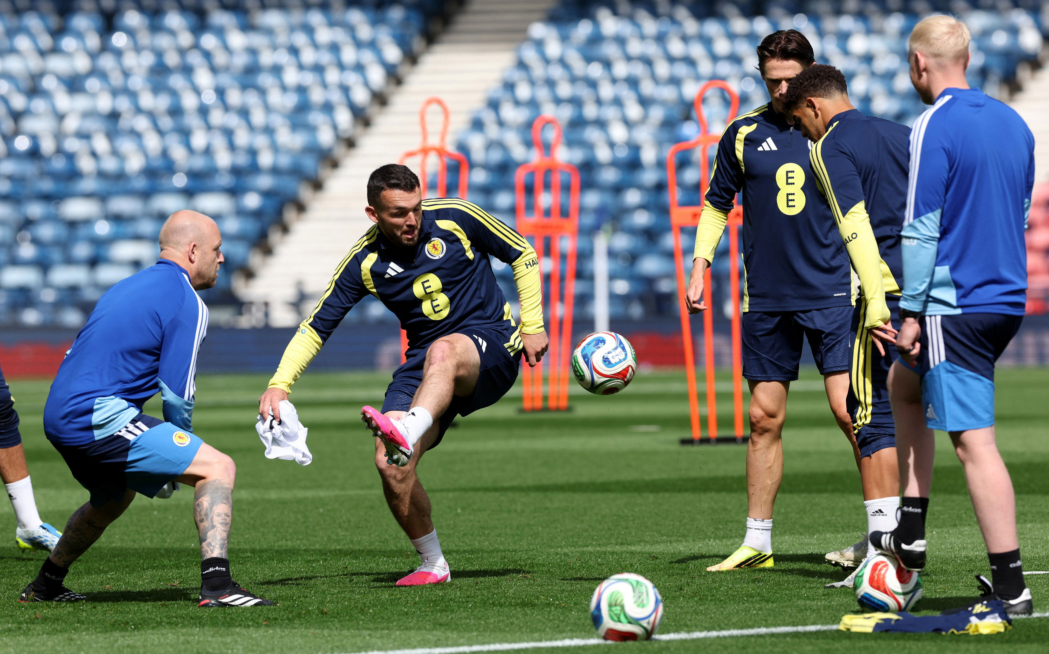 Scotland score four against 10-man Curacao in World Cup 2026 warm-up