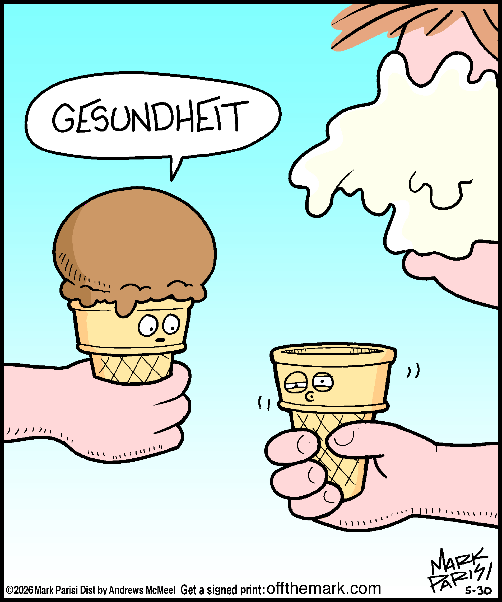 Off the mark by Mark Parisi