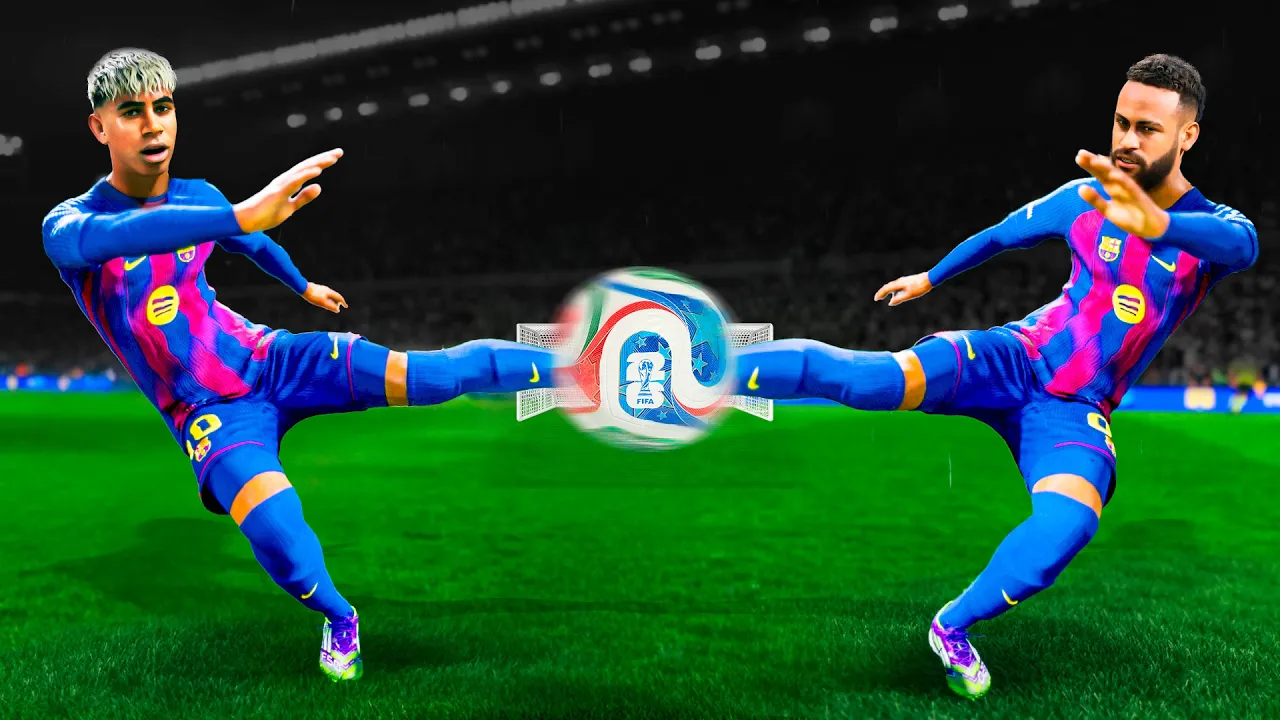 Pairing Neymar and Lamine Yamal on the same team