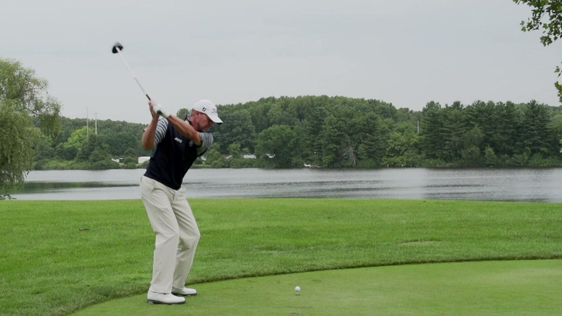 Steve Stricker swing in pure slow motion