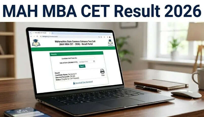 MAH MBA CET result 2026: First attempt scores declared - here’s how to ...