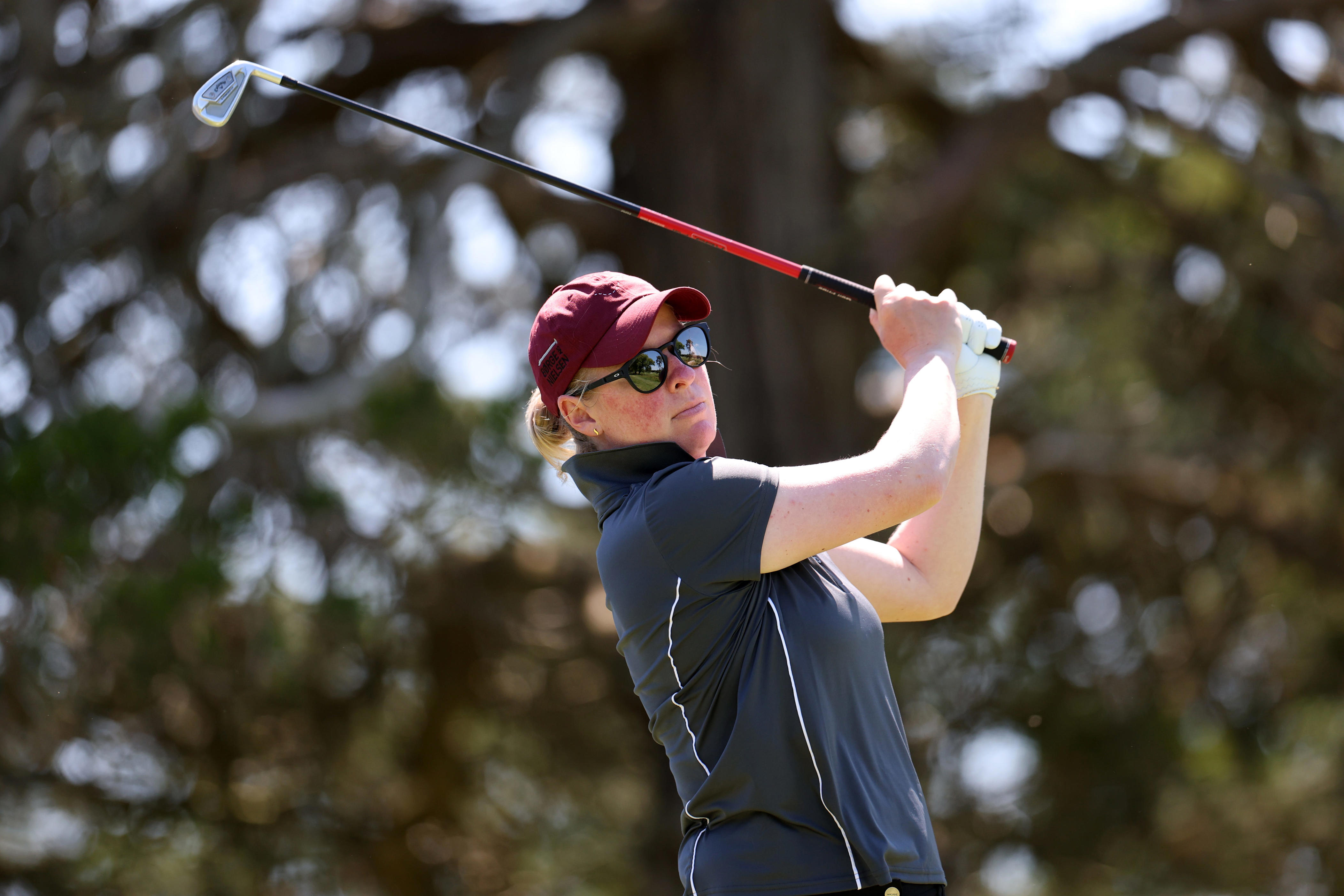 LPGA player cards 64 in first round back after giving birth