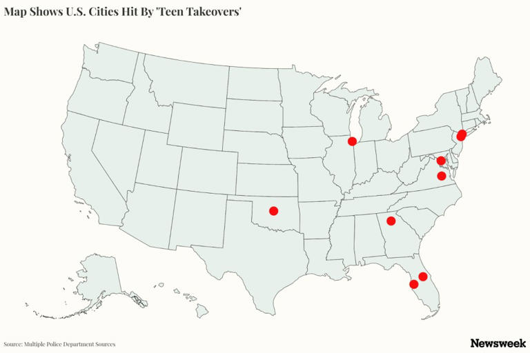 'Teen takeovers' are spreading and police are bracing for a violent summer