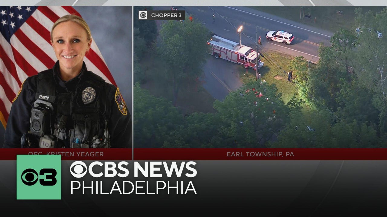 Police officer Kristen Yeager killed in crash in Earl Township, Berks ...